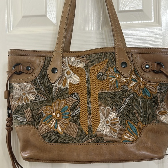 Frye | Bags | Frye Embroidered Tote | Poshmark